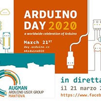 Per Arduino Day 2020, un evento online organizzato anche da Aug Man di Mantova